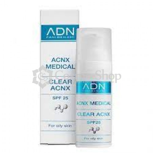 ADN ACNX CLEAR CREAM/ Защитный крем для жирной кожи SPF-25, 50мл